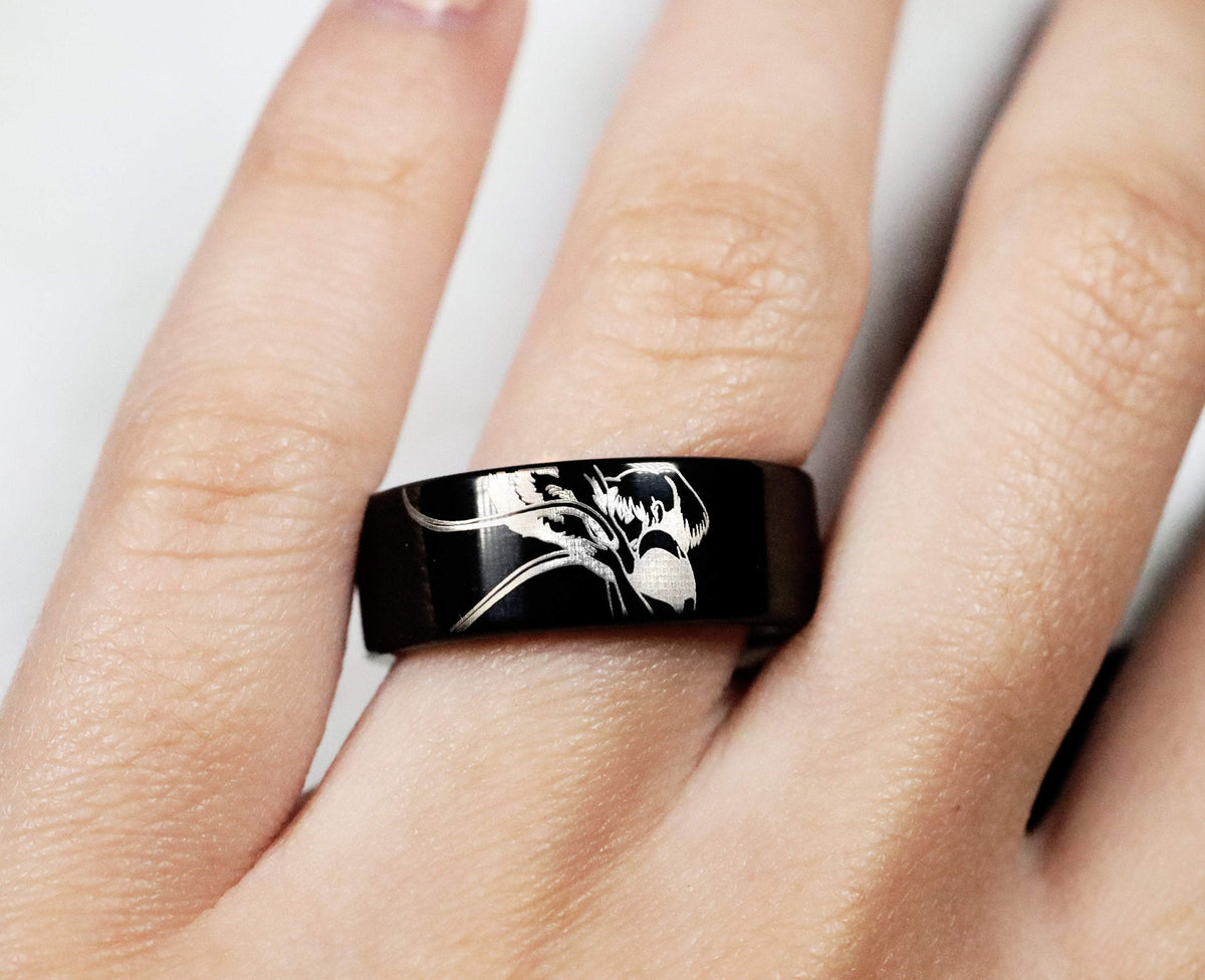 Chihiro Ring, Chihiro and Haku Ring, Studio Ghibli Dragon Ring, Studio