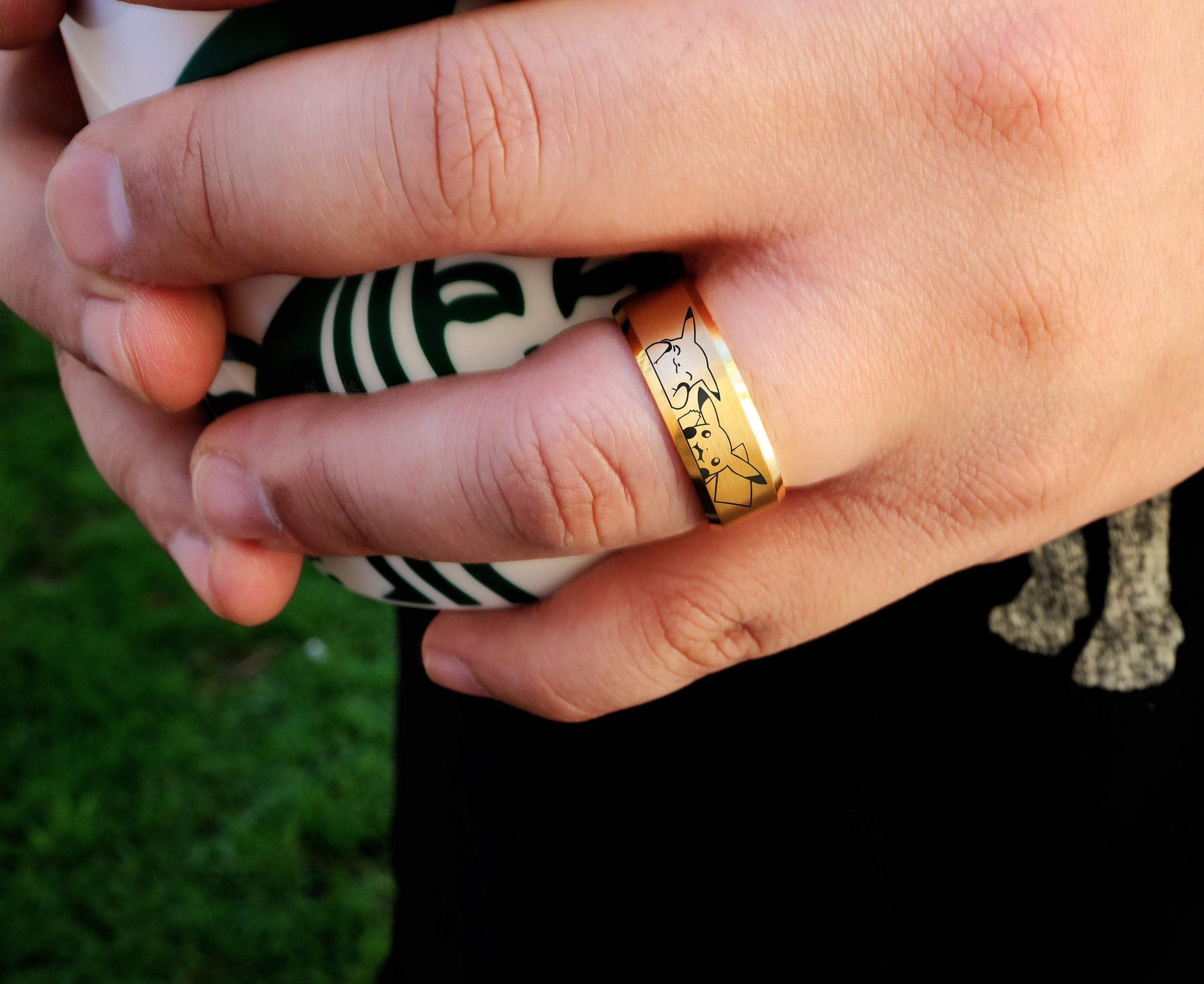 Pokemon Wedding Ring Men The Ultimate Poke | Geek Jewelry